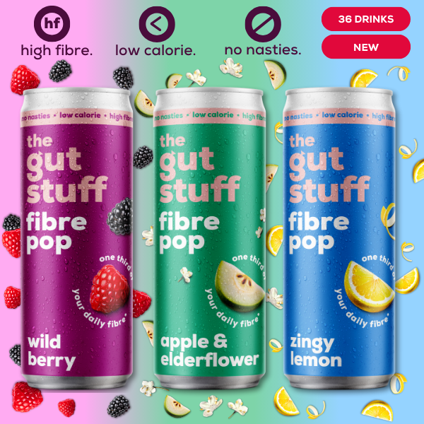 high fibre drinks | all flavours 'fibre thirst bundle'- the gut stuff ...